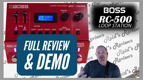 RC-500 Full Review & Demo w/ Chapters - Boss RC500 - Loop Station ...