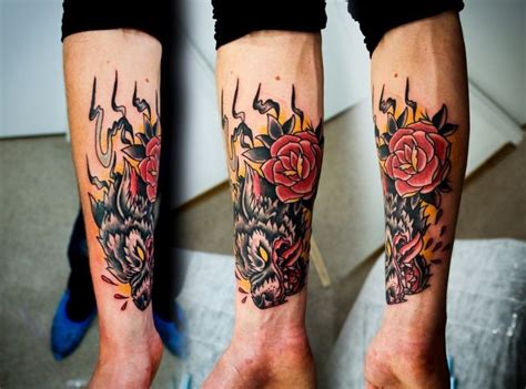 Картинки по запросу эскизы тату на предплечье Colored Tattoo Design ...