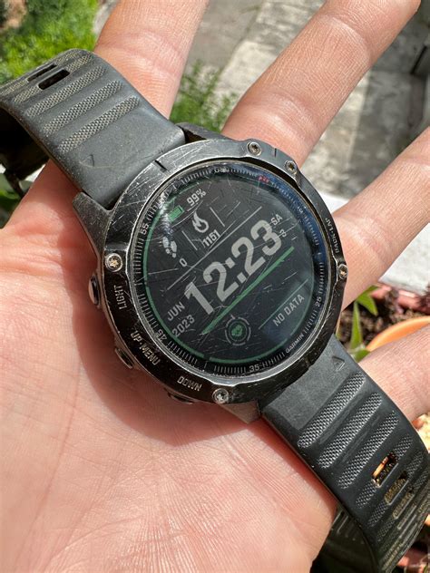 Fenix 6 Pro after two and a half years of fossil hunting. : r/GarminFenix