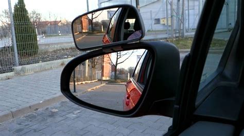 ustawienie lusterek, jak ustawić lusterka w samochodzie, jak ustawić ...