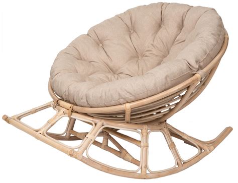 Кресло-качалка из ротанга PAPASAN 23/01D купить недорого.