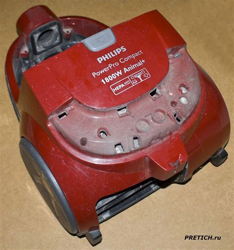 PRETICH.ru - Статьи: Philips FC8474/01 обзор и разборка пылесоса