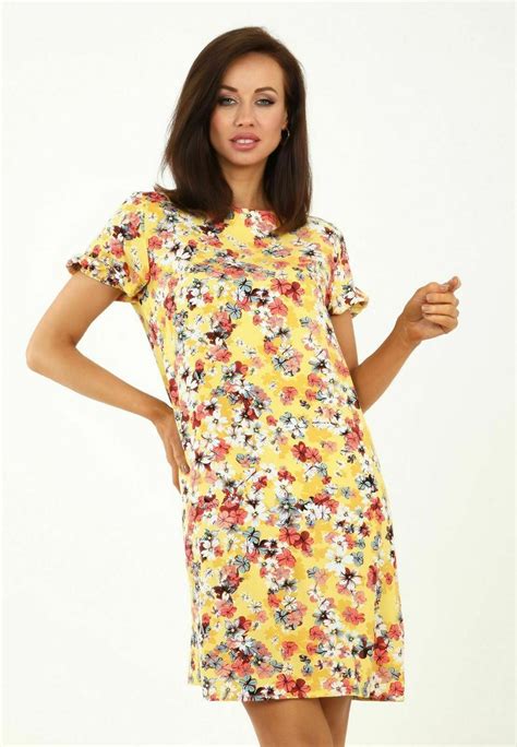 Awesome Apparel Jurk - yellow/geel - Zalando.nl