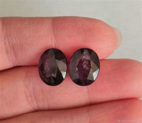 Рубины природный 6,45ct и 6,65ct (пара) купить в интернет-магазине ...