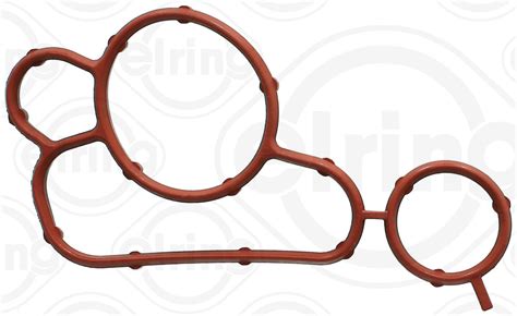 Gasket, oil filter housing - 898.000 ELRING - 06J115441A, 958.115.441 ...