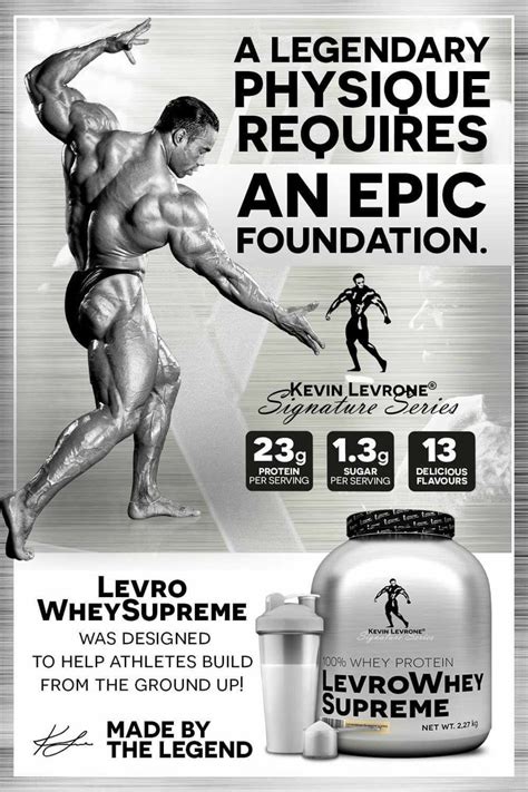 LEVRO WHEY SUPREME PROTEIN – Power Magic Nutrition