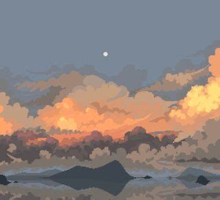 Pin on Тетрадь | Pixel art landscape, Aesthetic art, Pixel art