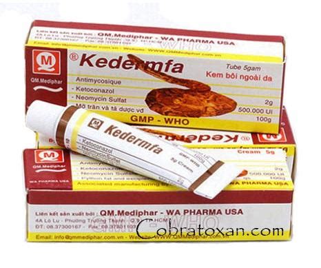 Kedermfa — сильнейшая противогрибковая мазь