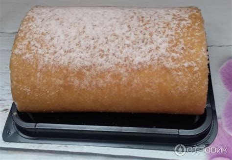 Отзыв о Рулет бисквитный Вкусвилл малиновый с рикоттой | Очень вкусный ...