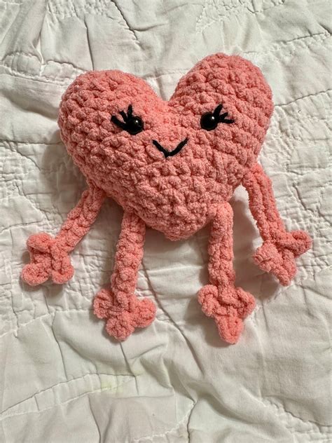 Sparkle Heart Plushie Heart Pal Valentine Plush Soft Companion Glitter ...