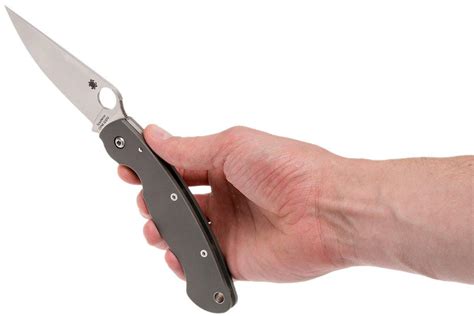 Spyderco Military Titanium - C36TIP | Advantageously shopping at ...