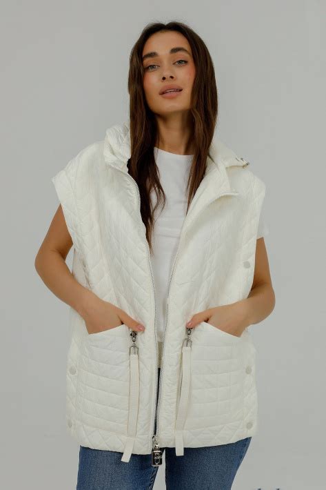 Куртка жилет oversize Mishele 2395 купити дівчатам