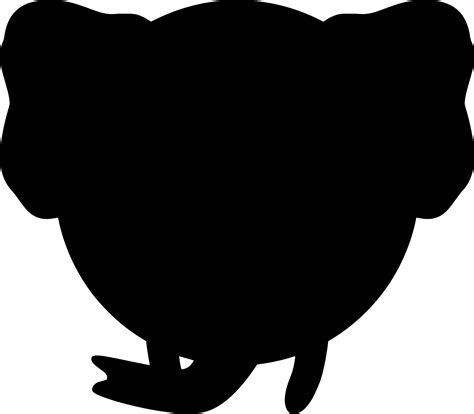 SVG > животное слон - Свободное изображение и значок SVG. | SVG Silh