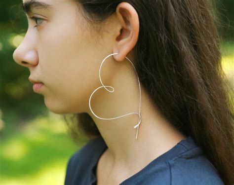 Сережки сердечка зі срібла 925 - Dadiverin Jewelry