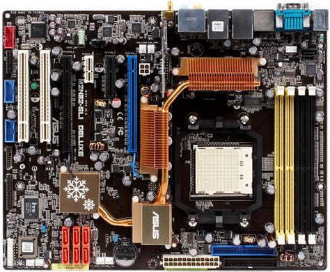 ASUS M2N32-SLI Deluxe — системная плата на базе чипсета NVIDIA nForce ...