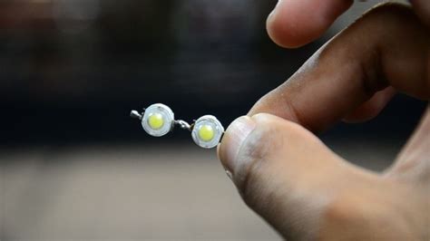 Яркий LED светодиодный фонарь на кроне 9V - KAVMASTER