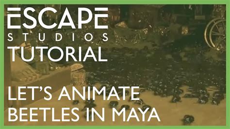 Let's animate beetles in Maya! - Escape Studios Free Tutorial - YouTube