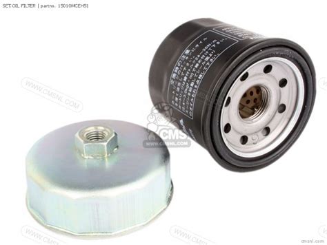 15410MFJD01 (15410-mcj-505) Oil Filter Cartri Honda - 15410-MFJ-D01