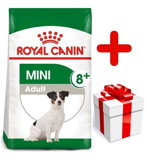 ROYAL CANIN Mini Adult +8 - 8kg + niespodzianka dla psa GRATIS! | Sklep ...