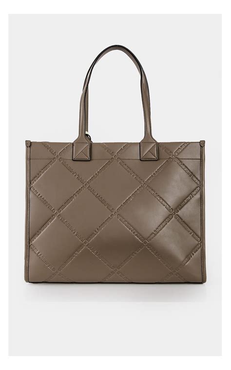 Torebka Karl Lagerfeld Shopper Taupe - Egoistin
