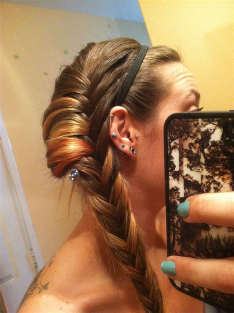 Poofy #fishtail #braid | Hairdo tutorial, Hairdo, Hair
