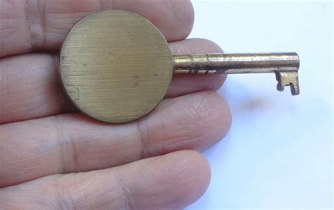 Купить Замки , ключи Unusual Brass Flat Skeleton Barrel Key # в ...