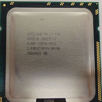 Intel Core i7-930 2.8GHz SLBKP LGA1 366 (AT80601000897AA) Processor | eBay