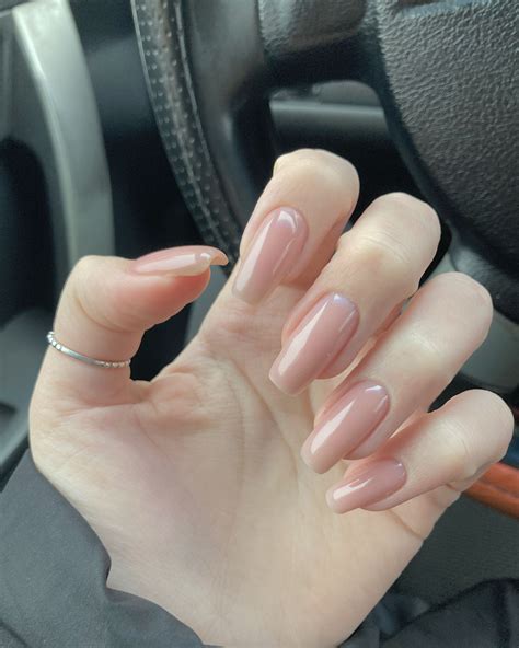 Камуфляжная база | Blush nails, Pretty gel nails, Classy acrylic nails