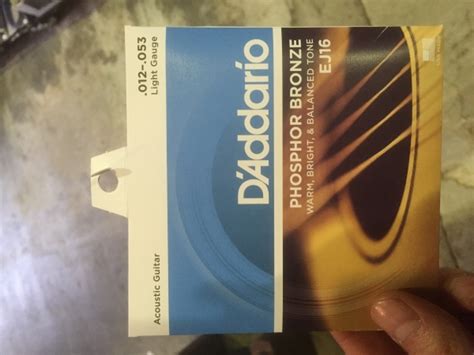 EJ16 (D'Addario)レビュー