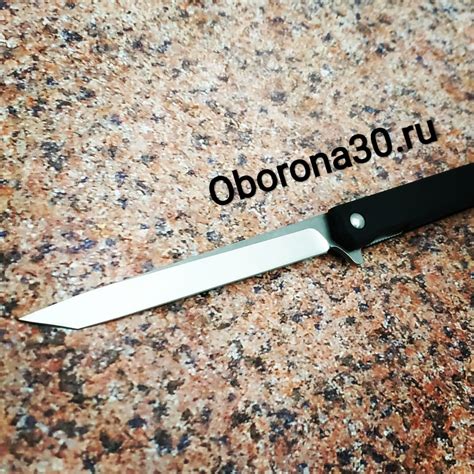 Нож складнoй «Five Pro» Tanto Mini (черный) D2 Купить - Пневматика на ...