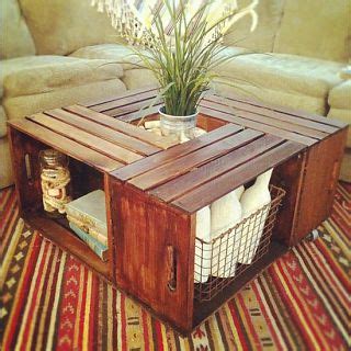 Столик из ящиков - Разные вещи - Вторая жизнь вещей - Блог - GardenWeb