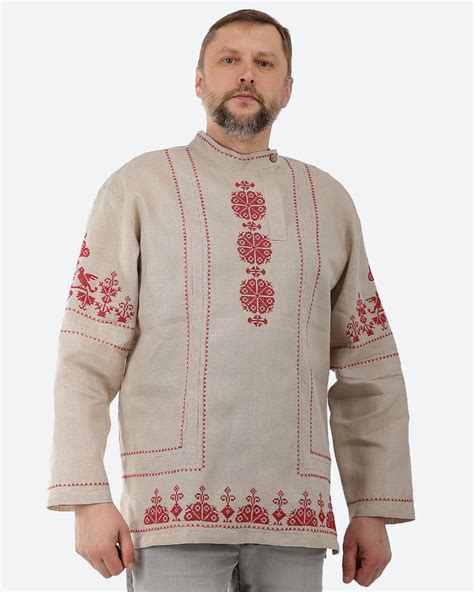 Косоворотка "Русич" русская рубаха | косоворотки русские рубахи