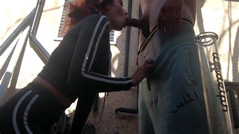 Neighbor ALMOST CAUGHT his wife sucking My Dick behind there house - Free Sex Video - RedTube