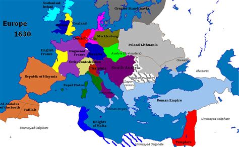 AH Challenge! Europe 1630 | alternatehistory.com