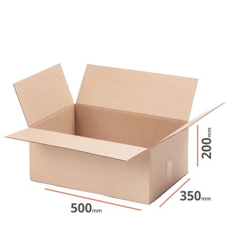 Cardboard box 500x350x200 - 20 pcs | kartony24.eu