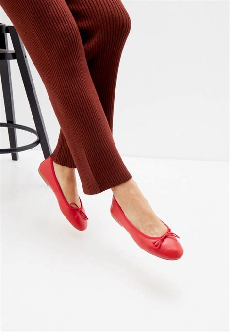 Балетки Mango PASO, цвет: красный, RTLABQ817301 — купить в интернет ...