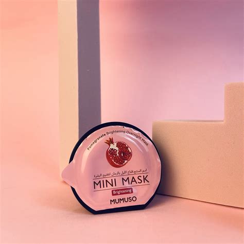 Mumuso Brightening Overnight Mask - Pomegranate