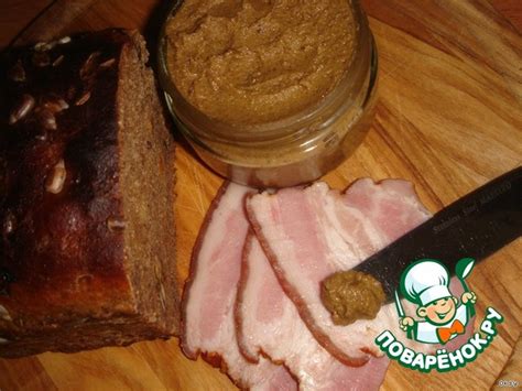 Горчица пикантная – кулинарный рецепт