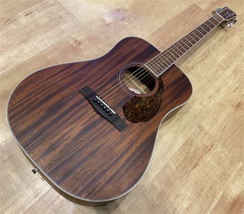 Fender Paramount PM-1 Dreadnought Acoustic Guitar All-Mahogany — Andy ...