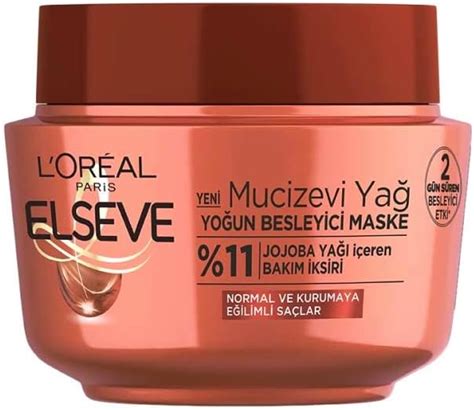 L'Oréal Paris Elseve 6 Mucizevi Yağ Besleyici Maske (300 ml) - OnuAl ...