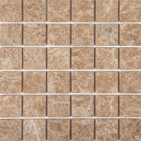 Мозаика каменная SBW2488P Imagine Lab Emperador Light бежевая ...