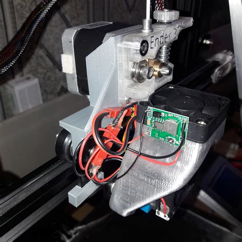 3d модель Ender3 директ экструдер и обдув для 3d принтера - скачать ...