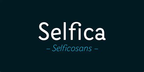 Selfica font | Font Ocean