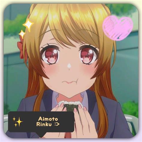 Aimoto Rinku Aesthetic Pfp | Anime, Cute, Happy