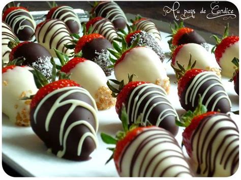 39 best images about Fraise aux chocolat on Pinterest | Chocolate ...