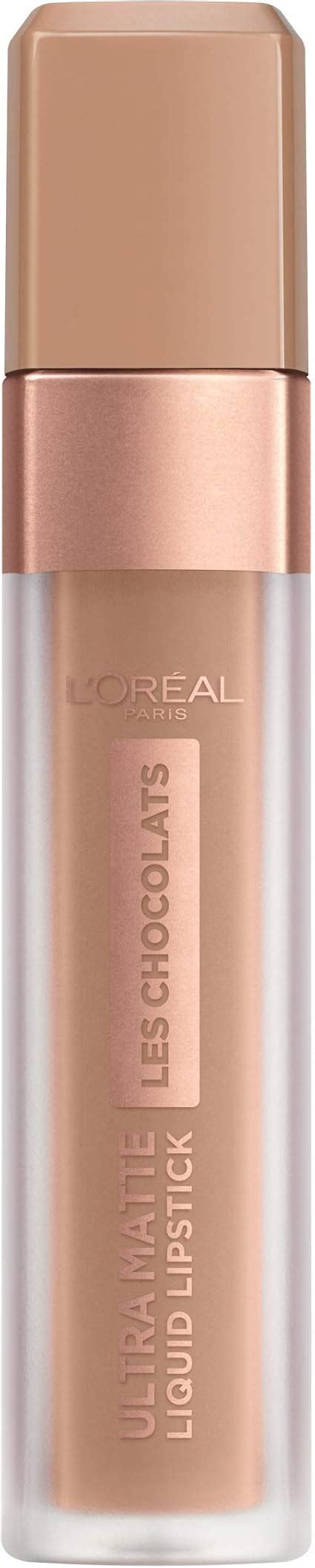 L'Oreal Paris Les Chocolats Ultra Matte Liquid Lipstick 844 Sweet Tooth ...