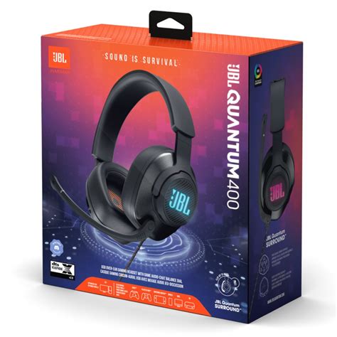 JBL QUANTUM 400 gamer fejhallgató - Audiocentrum