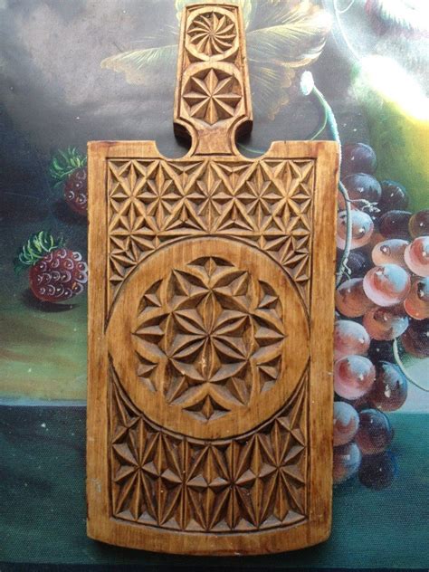 Intricate Chip Carving on Wooden Bottle