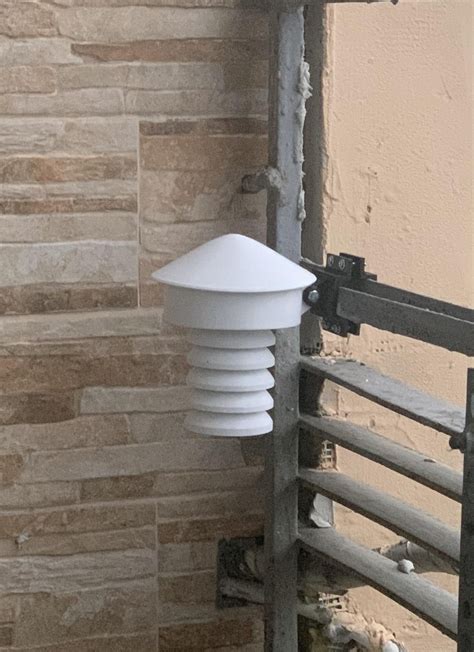 I designed a Stevenson screen for outdoor temperature & humidity ...