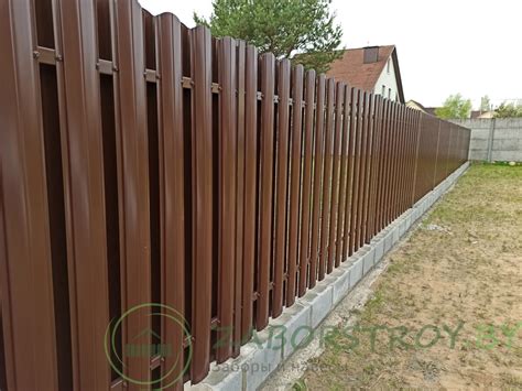 Купить металлоштакетник в Минске по выгодной цене